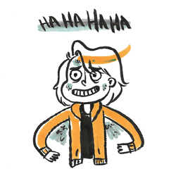 Nervous Sweating Animated Sketched GIF | GIFDB.com