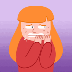 Nervous Sweating Biting Fingers GIF | GIFDB.com