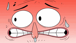 Nervous Sweating Scared Face GIF | GIFDB.com