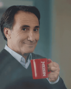 Nescafe Coffee Cheers Meme GIF | GIFDB.com