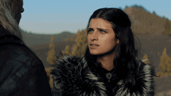 Netflix The Witcher Geralt And Yennefer Serious Talk GIF | GIFDB.com