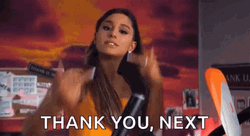 Thank You Next GIF | GIFDB.com