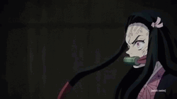 Nezuko Fighting Defense GIF | GIFDB.com