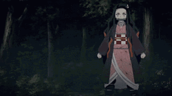 Nezuko Fighting Zenitsu Agatsuma Demon Slayer GIF | GIFDB.com