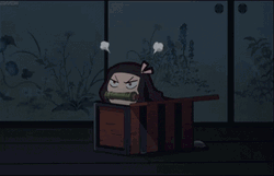 Nezuko Kamado Being Really Mad GIF | GIFDB.com