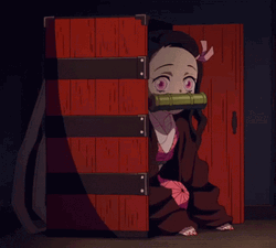 Nezuko Kamado In The Box GIF | GIFDB.com