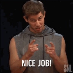 Nice Job Nick Jonas GIF | GIFDB.com
