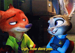 Nick Wilde Zootopia How Dare You GIF | GIFDB.com