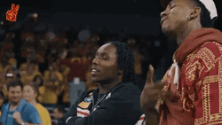 Nick Young Peace Bro GIF | GIFDB.com
