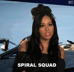 Nicole Snooki Polizzi Spiral Squad GIF | GIFDB.com