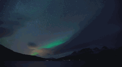 Night Sky Northern Lights Time-lapse GIF | GIFDB.com