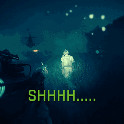 Night Vision Soldier Walking Shhh GIF | GIFDB.com