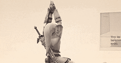 Ninja With Sword Bowing Down GIF | GIFDB.com