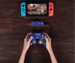 Nintendo Switch Colorful Controllers GIF | GIFDB.com