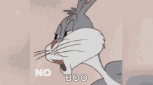 No Boo Bugs Bunny Looney Tunes GIF | GIFDB.com