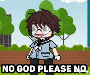 No God Please No Crying Gacha GIF | GIFDB.com