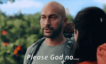 No God Please No Schmigadoon GIF | GIFDB.com
