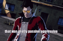 No More Heroes Pretty Passive Aggressive GIF | GIFDB.com