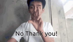 Man Signals No Thank You Gestures GIF | GIFDB.com