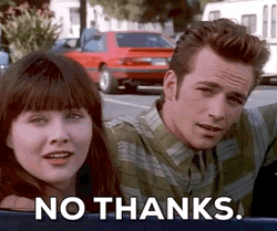 No Thanks Luke Perry Declining GIF | GIFDB.com