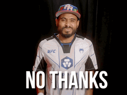 No Thanks Shoulder Shrug GIF | GIFDB.com