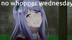 No Whopper Whopper Wednesday Mejiro Mc Queen GIF | GIFDB.com
