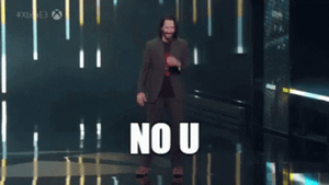 No You Are Keanu Reeves GIF | GIFDB.com