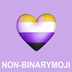 Non-binary Animated Heart GIF | GIFDB.com