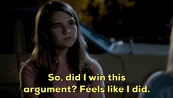 Nonchalant Girl Questioning Win GIF | GIFDB.com