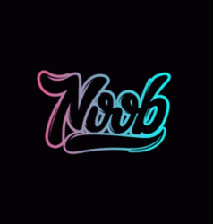 Noob Word With Lights GIF | GIFDB.com