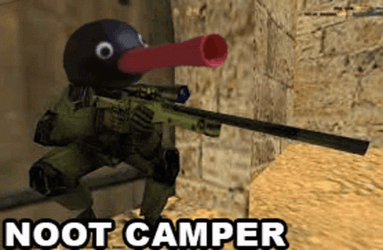 Noot Camper With Sniper GIF | GIFDB.com