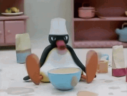 Noot Noot Chef Baking GIF | GIFDB.com