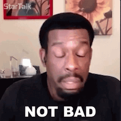 Chuck Nice Not Bad GIF | GIFDB.com