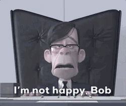 Not Happy Bob The Incredibles GIF | GIFDB.com