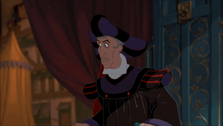 Notre Dame Claude Frollo Looks Out The Window GIF | GIFDB.com