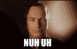 Nuh Uhh Eye Contact Zoom GIF | GIFDB.com