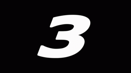 Number 3 Spinning Countdown Animation GIF | GIFDB.com