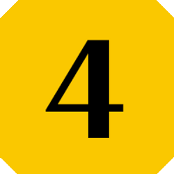 Number Four Animation GIF | GIFDB.com