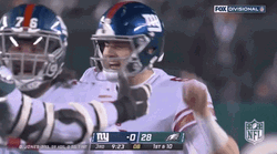 Ny Giants Player Tapping His Helmet GIF | GIFDB.com