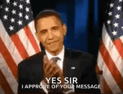 Obama Clapping Approval GIF | GIFDB.com