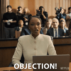 Objection Andrea Freeman GIF | GIFDB.com