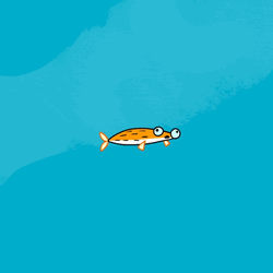 Ocean Life Cute Pufferfish GIF | GIFDB.com