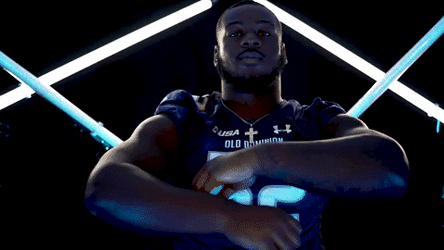 Odu Chazz Wallace Defensive Tackle GIF | GIFDB.com