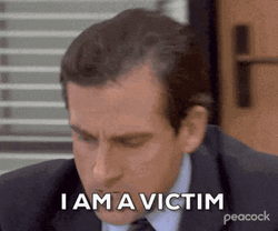 Office Steve Carell I'm Victim GIF | GIFDB.com