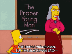 Oh Behave Bart Simpson School Classroom GIF | GIFDB.com