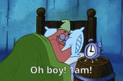 Oh Boy Patrick 1 Am Eating Alarm GIF | GIFDB.com