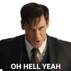 Oh Hell Yeah Noel Sticker GIF | GIFDB.com