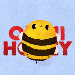 Oh Hi Honey Bee GIF | GIFDB.com
