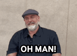 Oh Man Bearded Man Shaking Head GIF | GIFDB.com
