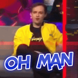 Oh Man Frustrated Reaction Man Shaking Head GIF | GIFDB.com